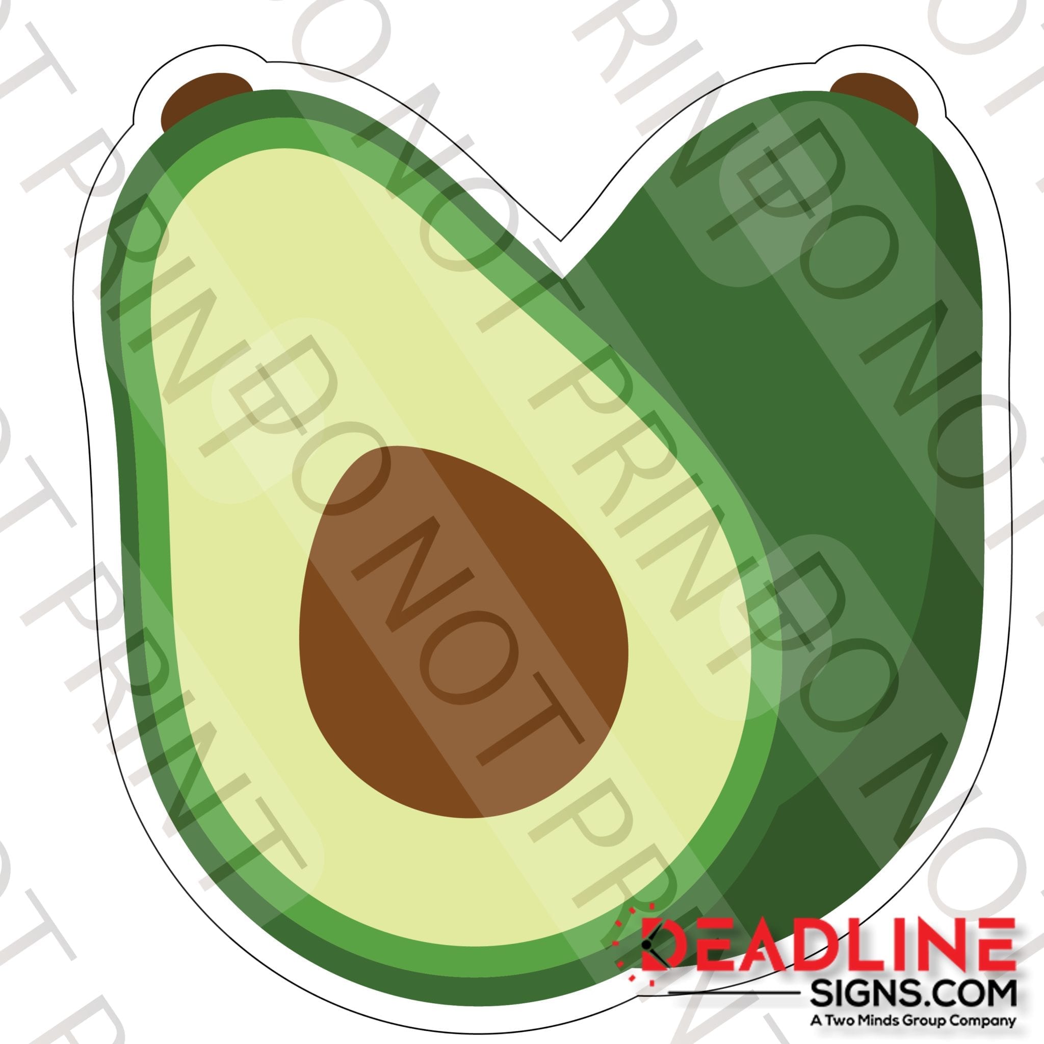 18 Inch Avocado Yard Card Yard Letters By Deadline Signs 18-inch-avocado-yard-card-yard-letters-by-deadline-signs
